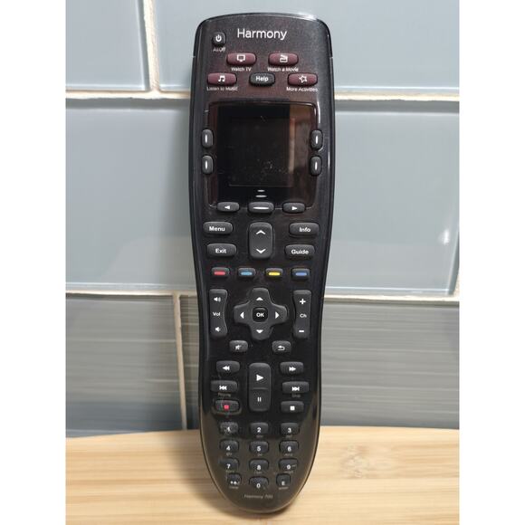 Logitech | Other | Logitech Harmony 70 Remote Control Black Tested ...